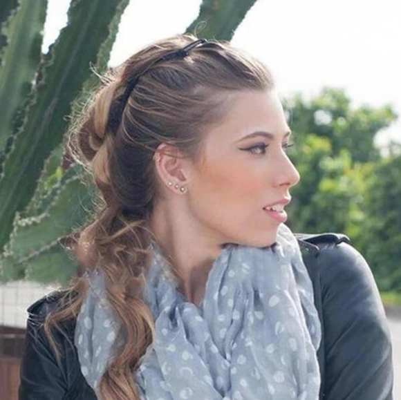 Accessories | Vtg 8s Banana Clip Hair Comb Navy Blue | Poshmark